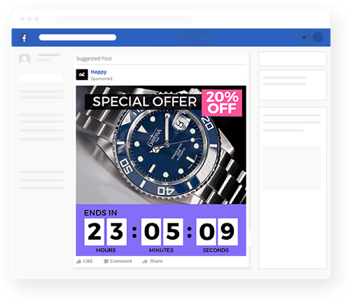 Countdown Facebook Ads Builder